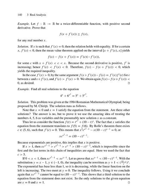 Advanced Book On Mathematics Olympiad PDFDrive Real Analysis Example Let F R