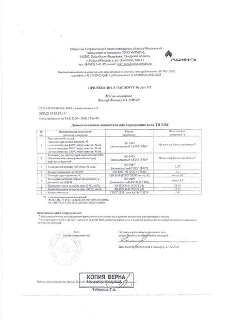 Rosneft Revolux D1 15W-40 (API CF-4/SJ) - Роснефть - Форум oil-club.ru ...