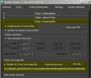 CG Taiwaner 台灣人玩動畫 VRay to NUKE motion blur workflow