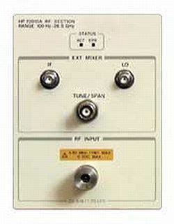 Spectrum Analyzers Signal Analyzers