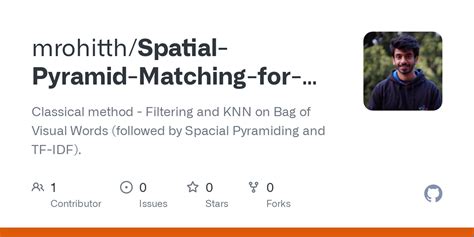 Github Mrohitthspatial Pyramid Matching For Scene Classification