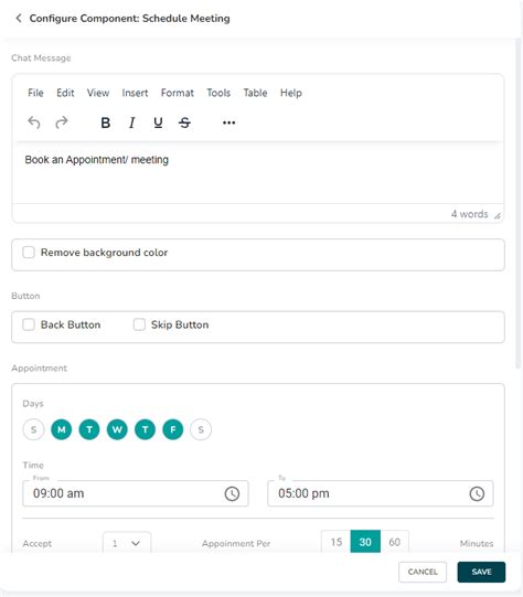 Microsoft 365 Calendar Integration Weconnect Chat