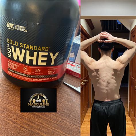 Optimum Nutrition Whey Protein Masculine Mindset Coach