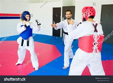 Taekwondo Sparring Knockout