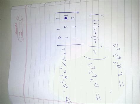 Find The Value Of Determinant Left Begin Array C A B A C