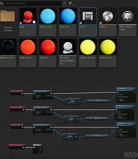 switch materials r unrealengine