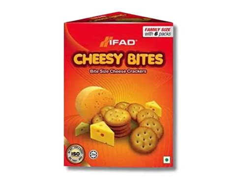 Shop Ifad Cheesy Bites Biscuits 180 ± 10gm At Best Price