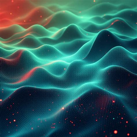 Free Digital Data Waves Image Download At Stockcake