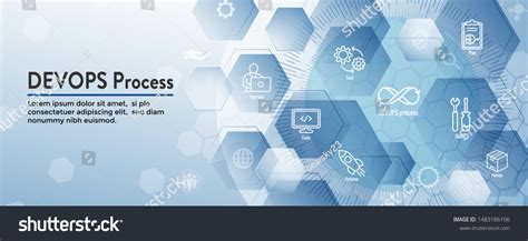 Devops Icon Set Dev Ops Web Stock Vector Royalty Free 1483186106 Shutterstock