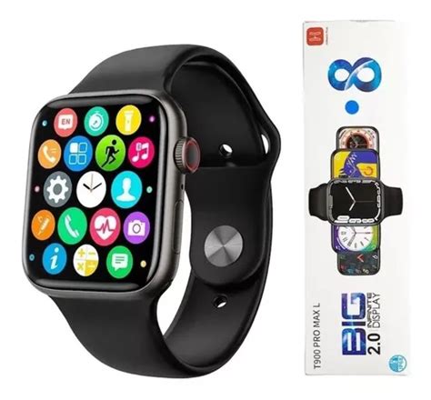 Smart Watch T900 Promax L Serie 8 192 Big Color De La Caja Negro