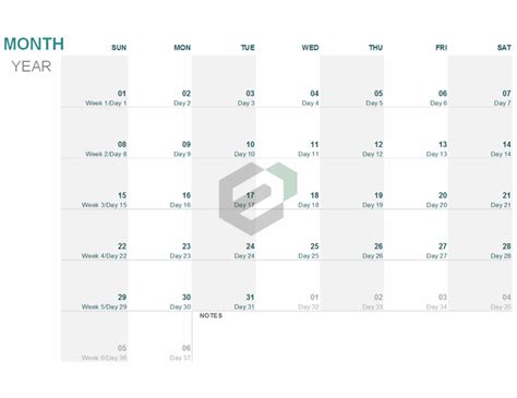 Julian Calendar Free Excel Templates And Dashboards