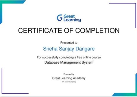 Sneha Dangare On Linkedin Greatlearningaccadmey