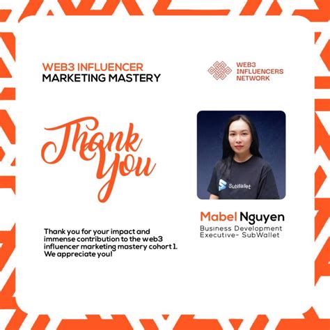 Web3 Influencers Network On Linkedin Web3 Web3community Subwallet Polkadot Layerone