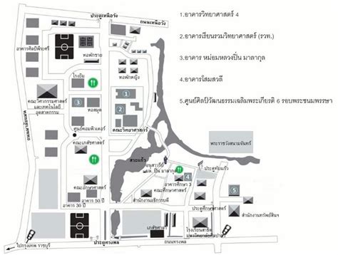 แผนที่มหาวิทยาลัยศ กองบริหารงานวิชาการ มหาวิทยาลัยศิลปากร