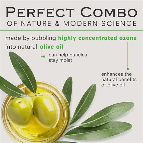 Ozone Factory 60ml Ozonated Olive Oil For Face Skin And Nail Care