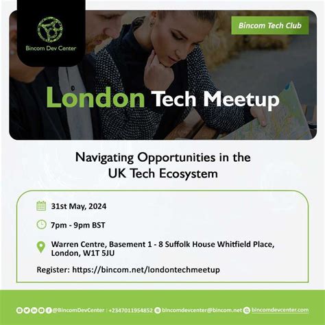 bincom dev center on linkedin londontechmeetup uktech technology innovation techcommunity