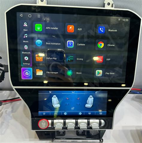 Ford Mustang 2015 2021 Dual Screen 115668 Wireless Apple Carplay