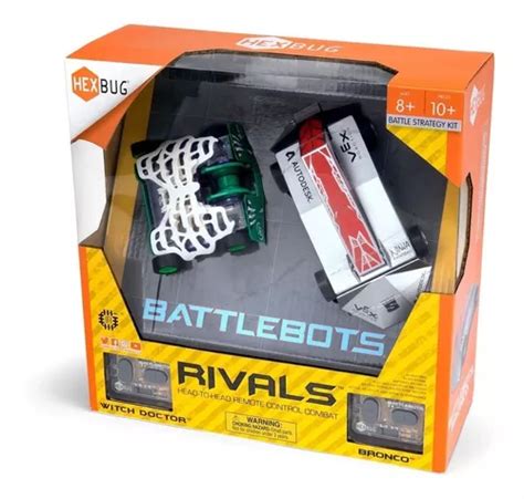 Hexbug Battlebots Compite Con 3 Robots Remotos Del Brujo Bronco Mercadolibre