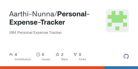 Github Aarthi Nunnapersonal Expense Tracker Ibm Personal Expense