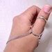Thumb MCP Silver Splint Ring With Bracelet Thumb Splint Silver MCP Hyperextension Splint