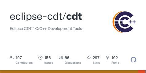 Github Eclipse Cdtcdt Eclipse Cdt™ Cc Development Tools