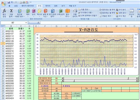 엑셀excel Ado 동적이름정의 배열수식을 이용하여 동적 차트 만들기