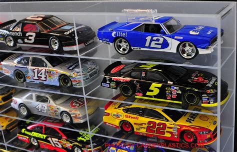 Nascar Diecast Model Car Display Case 24 Car 124 Scale