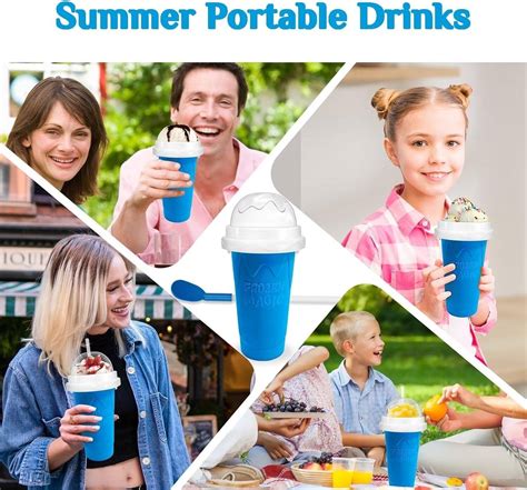 Slushy Cup Slushie Maker Cupfrozen Magic Slushy Cup Create Delicious