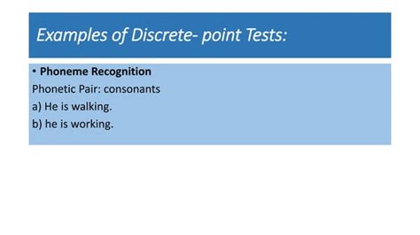 Approaches In Langauge Testing PPT
