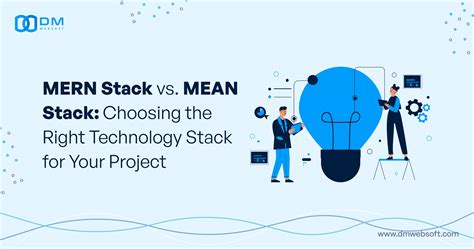 Mern Stack Vs Mean Stack Choosing The Right Technology Stack For Your Project Dm Websoft Llp