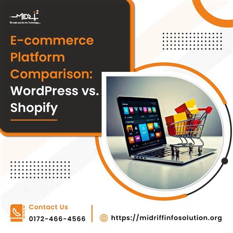 E Commerce Platform Comparison Wordpress Vs Shopify