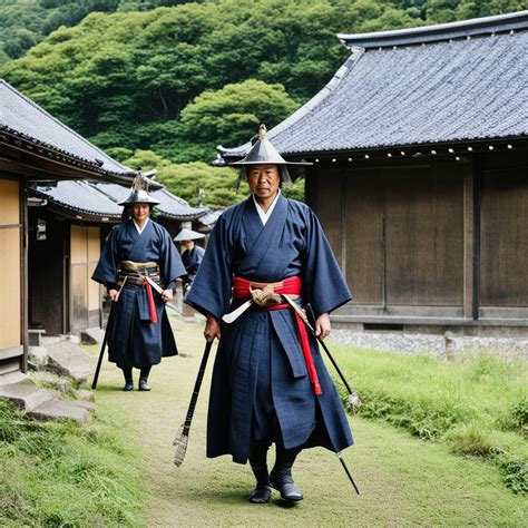 Samurai Welcome In An Ancient Japanese Village By Ismail Galang 2 Playground