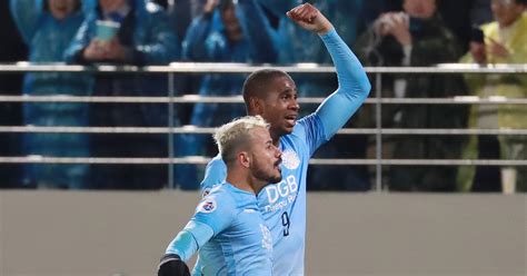 추가골 성공시킨 대구fc 에드가