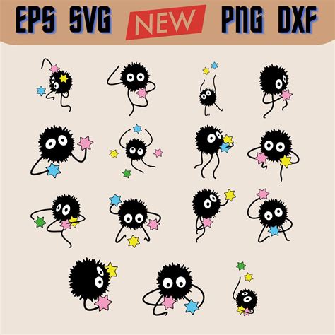 soot sprite svg bundle instant download layered files png eps