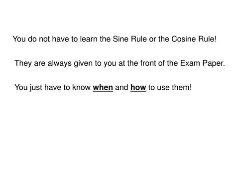 PPT Sine Rule PowerPoint Presentation Free Download ID