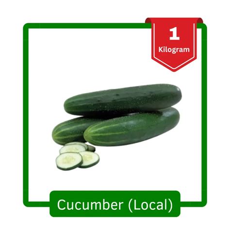 Order Fresh Cucumber Local Benguet Vegetables Supplier