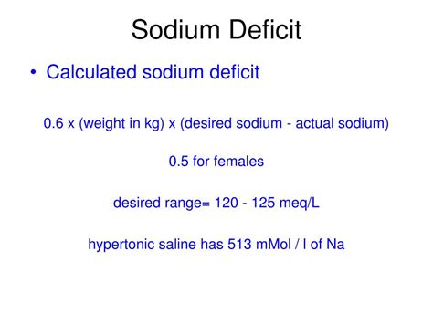 Ppt Electric Lytes Sodium And Potassium Powerpoint Presentation Free