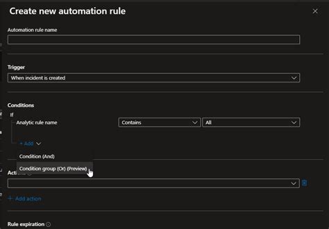 New Blog Post Microsoft Sentinel Automation Rules Get Advanced Conditions Microsoft