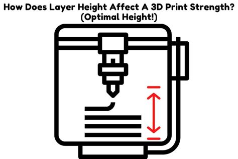 How Does Layer Height Affect A 3d Print Strength Optimal Height