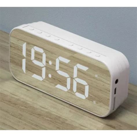 ساعت رومیزی 5کاره دیجیتالی شارژی