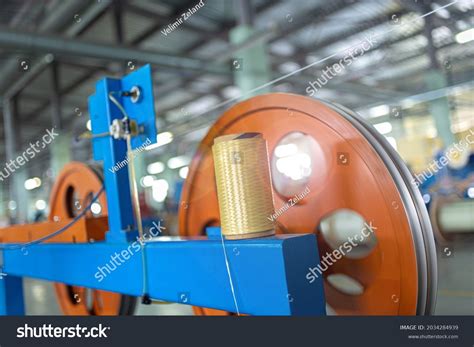 Optic Fiber Cable Production Over 360 Royalty Free Licensable Stock