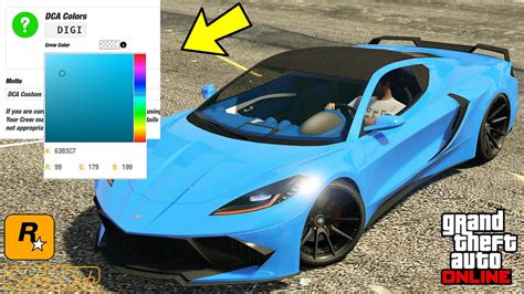 Gta 5 How To Make Custommodded Crew Colors In 2025 Crew Hex Colors