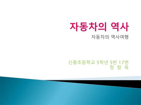 Ppt 자동차의 역사 Powerpoint Presentation Free Download Id6036400