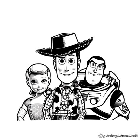 Toy Story Clipart And Coloring Pages [2025]