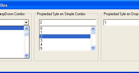 Programacion Orientada A Objetos ListBox Y Control ComboBox