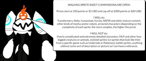 Walking Sprite Sheet Commissions Are Open By Orokabushipper On Deviantart