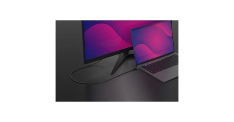 Sitecom USB C Naar HDMI Kabel Zwart Grijs Meter