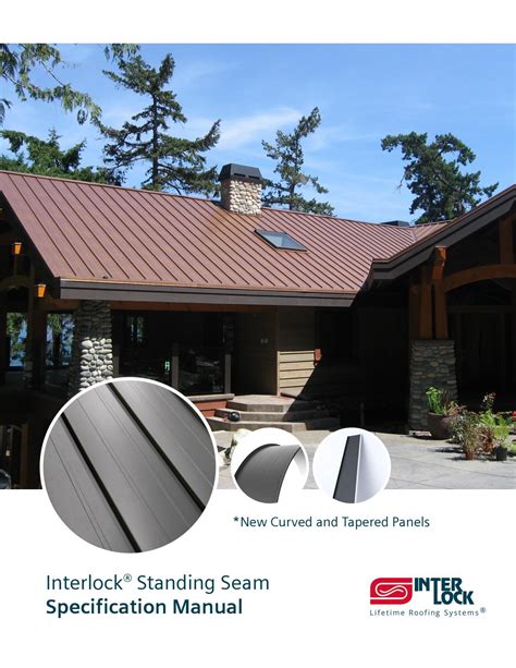 Interlock Standing Seam Spec Manual By Interlock Metal Roofing Issuu
