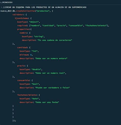 Creando Esquemas Fijos De Datos Con Mongodb Ana Paula Perez Portillo