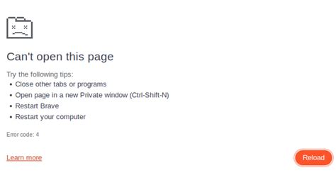 Brave Cant Open Page · Issue 29877 · Bravebrave Browser